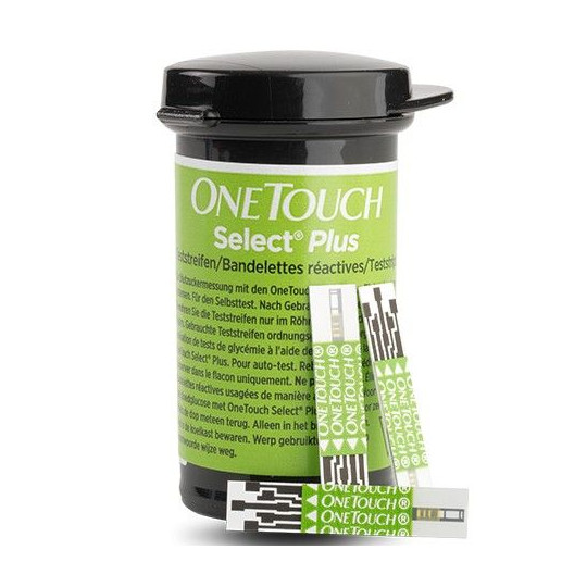 LIFESCAN ONETOUCH SELECT PLUS Bandelette Réactive - www.paramarket.com