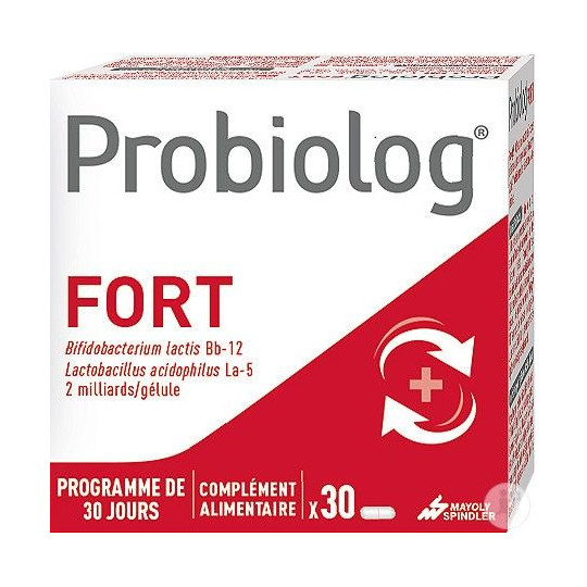Probiolog Fort Gélules du Laboratoire Mayoly Spindler - Paramarket.com