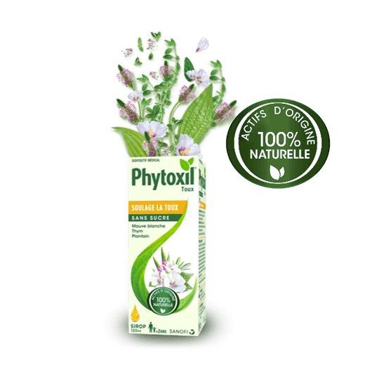 PHYTOXIL TOUX Sirop Naturel Sans Sucre du labo Sanofi - Paramarket