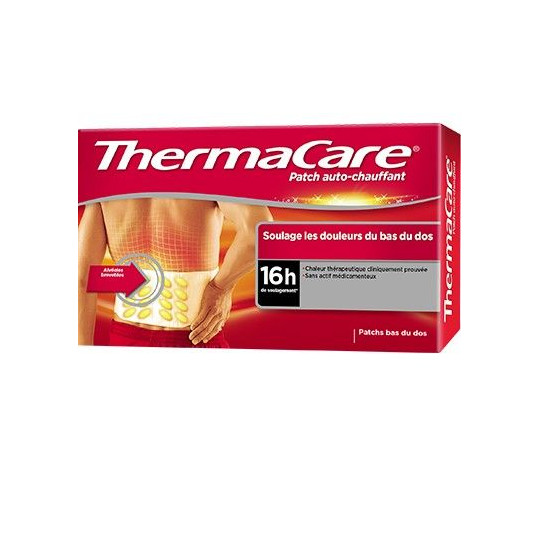 Patch Chauffant Anti Douleur Dos du labo Thermacare - Paramarket