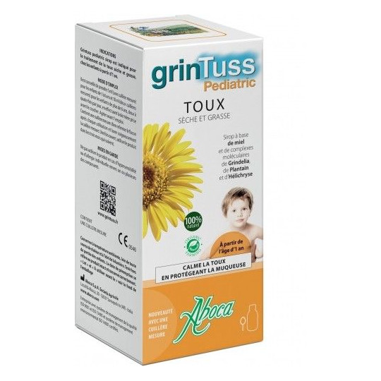 Grintuss Peditric SIrop - laboratoire Aboca - Paramarket.com
